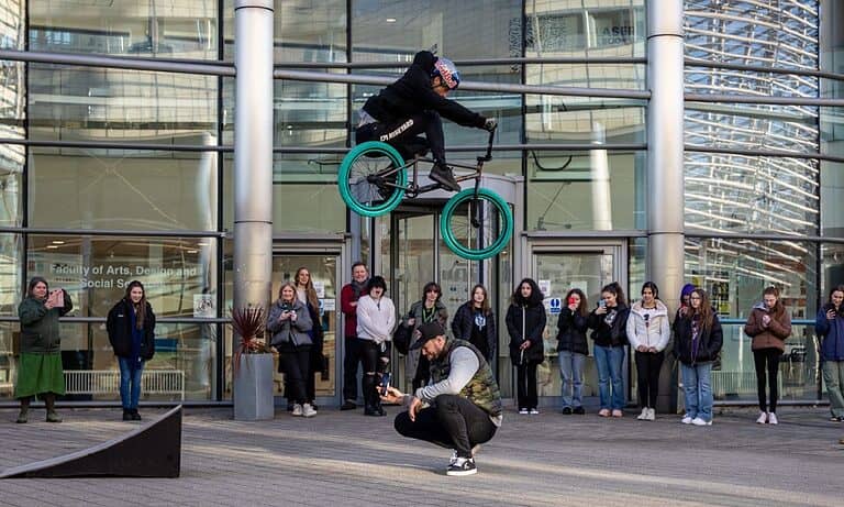 BMX legend Kriss Kyle soars into Endura creative masterclass